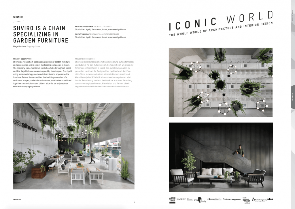 ICONIC WORLD – WINNER 2020 - Erez Hyatt